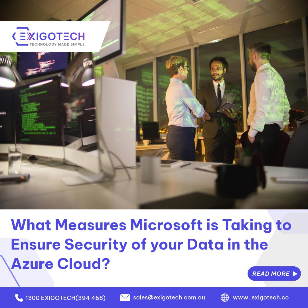 How Microsoft Ensures the Security of Data in Azure Cloud