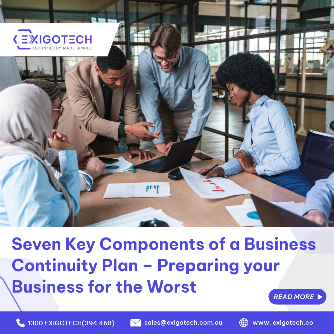 Components of an Effective Business Continuity Plan | Exigo Tech