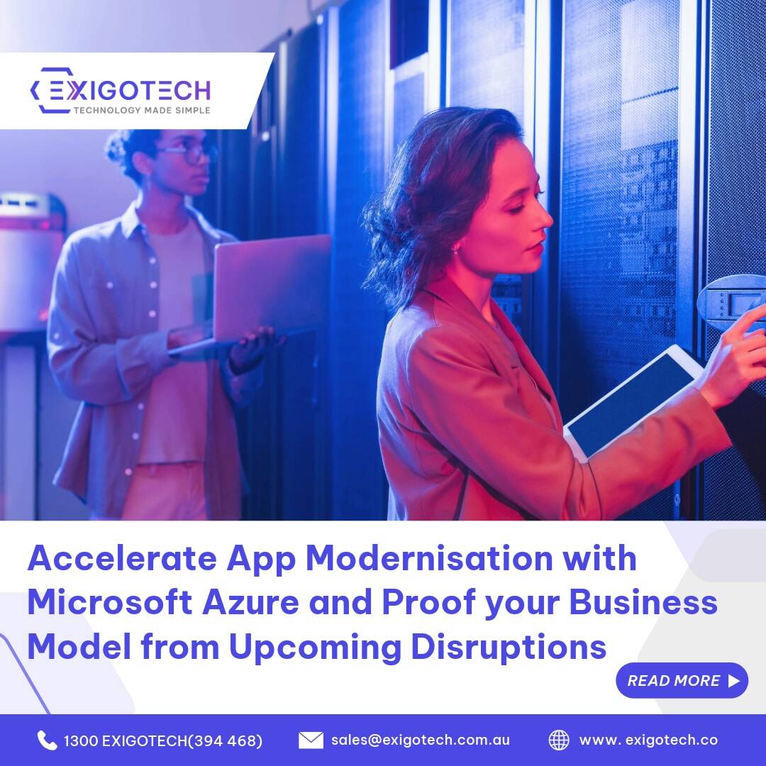 Boost App Modernisation with Microsoft Azure | Exigo Tech