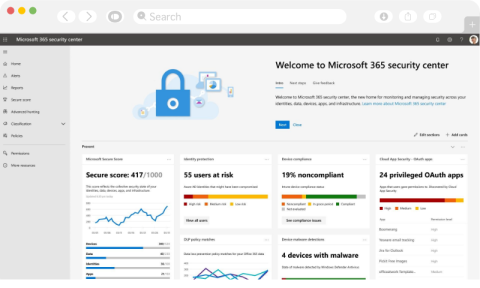 Microsoft Security Solutions for Enhanced Security