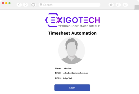 Timesheet Automation PowerApp in Singapore | Exigo Tech