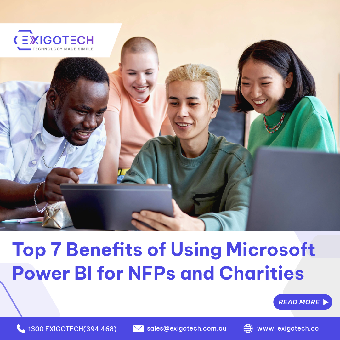 Key Benefits of Microsoft Power BI for NFPs | Exigo Tech