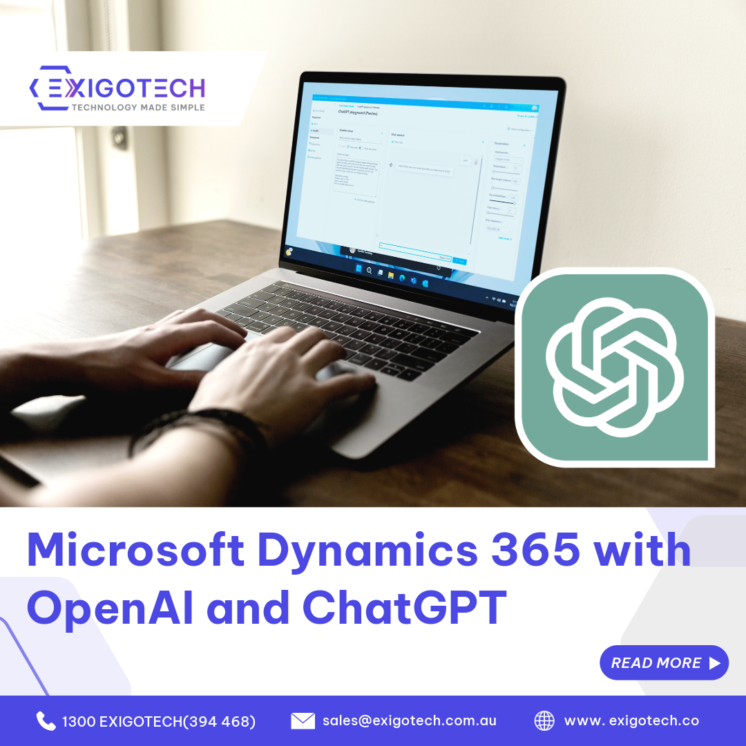 Dynamics 365 with OpenAI and ChatGPT: Efficiency & Innovation