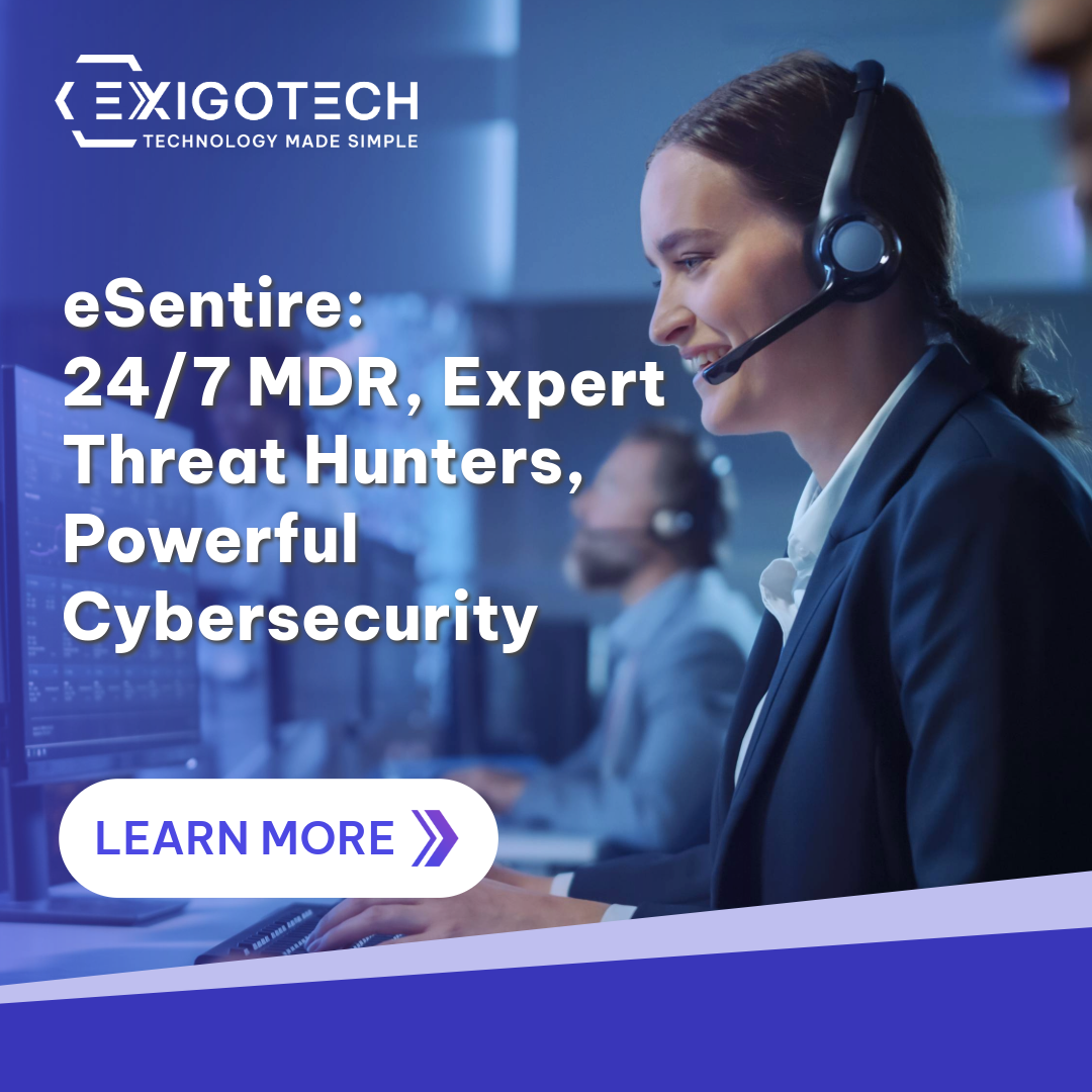 Proactive Cybersecurity with eSentire | Exigo Tech