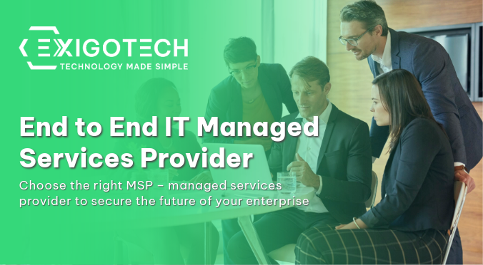 Optimized IT with Managed Services in India | Exigo Tech