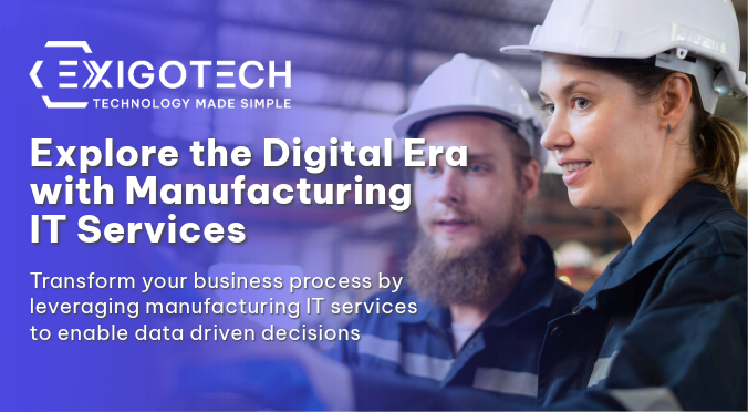 Revolutionizing Manufacturing in SG with IT : Exigo Tech