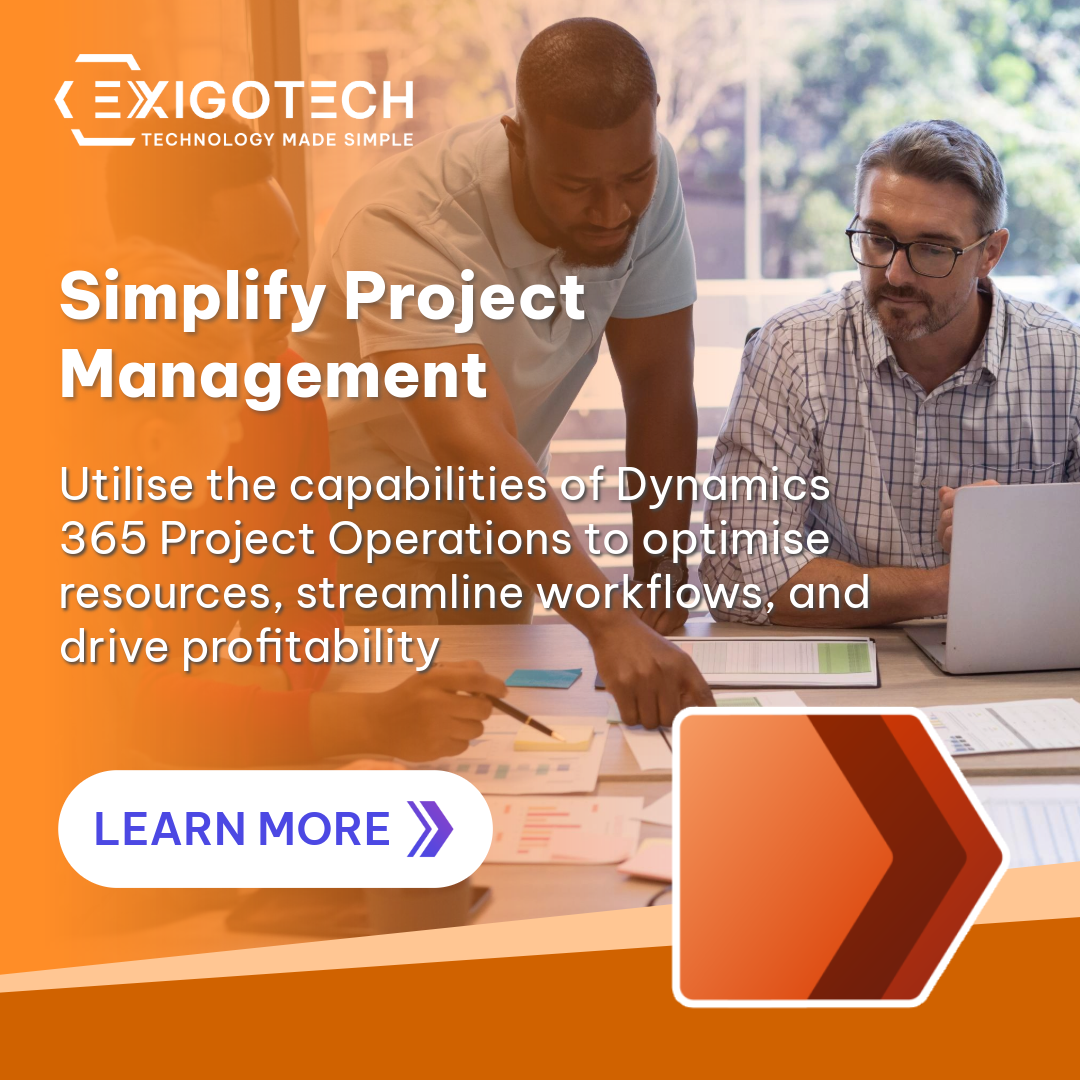 Streamline Processes with Dynamics 365 Project Management