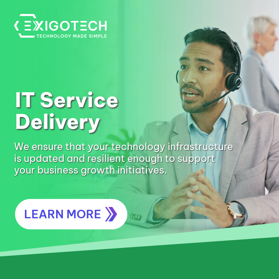 Optimal Service Delivery Management by Exigo Tech