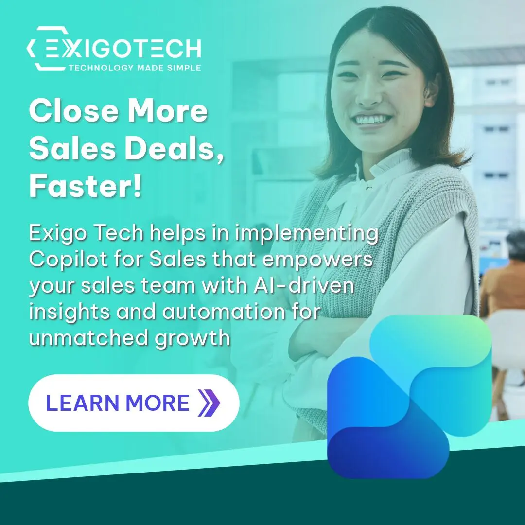 Close Sales Deals Faster with Copilot for Sales | Exigo Tech