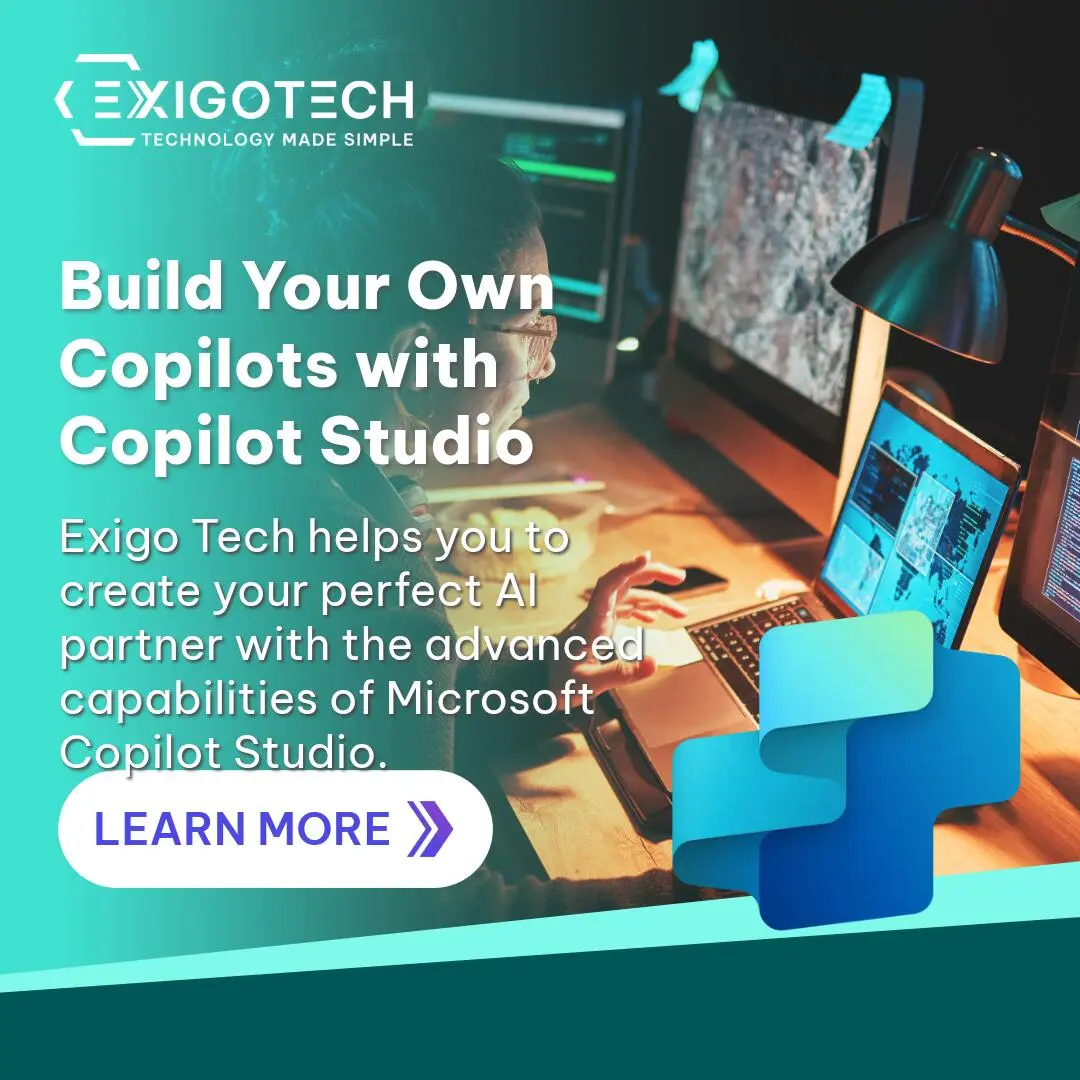 Create Custom AI Assistants with Copilot Studio | Exigo Tech