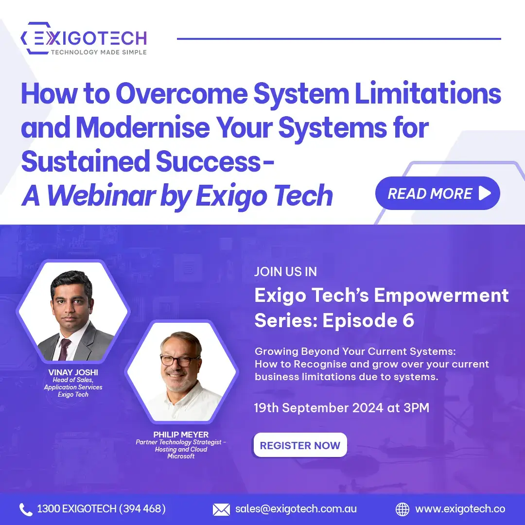 Overcome System Limitations - Exigo Tech Webinar