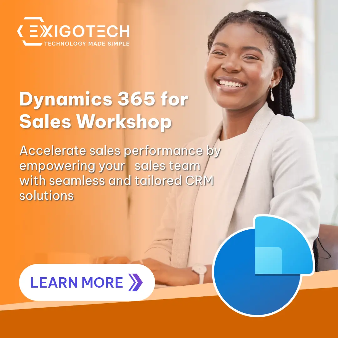 Dynamics 365 for Sales Workshop | Boost Sales & Efficiency