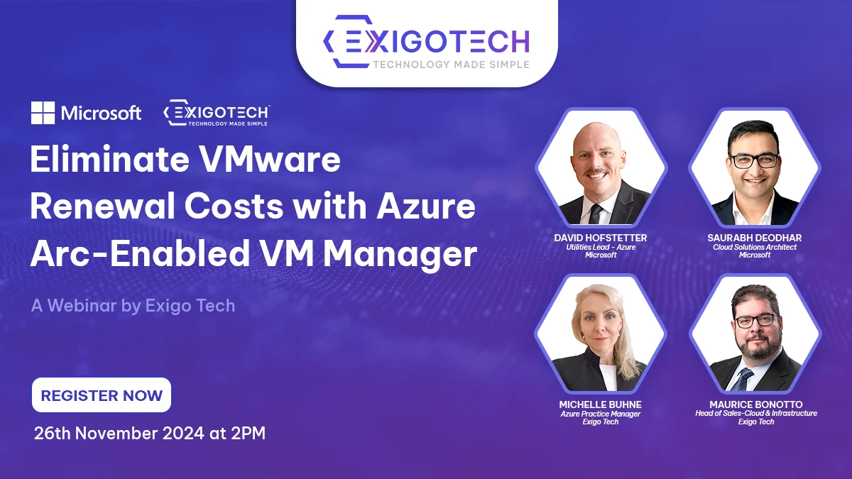 Cut VMware Costs with Azure Arc | Exigo Tech Webinar