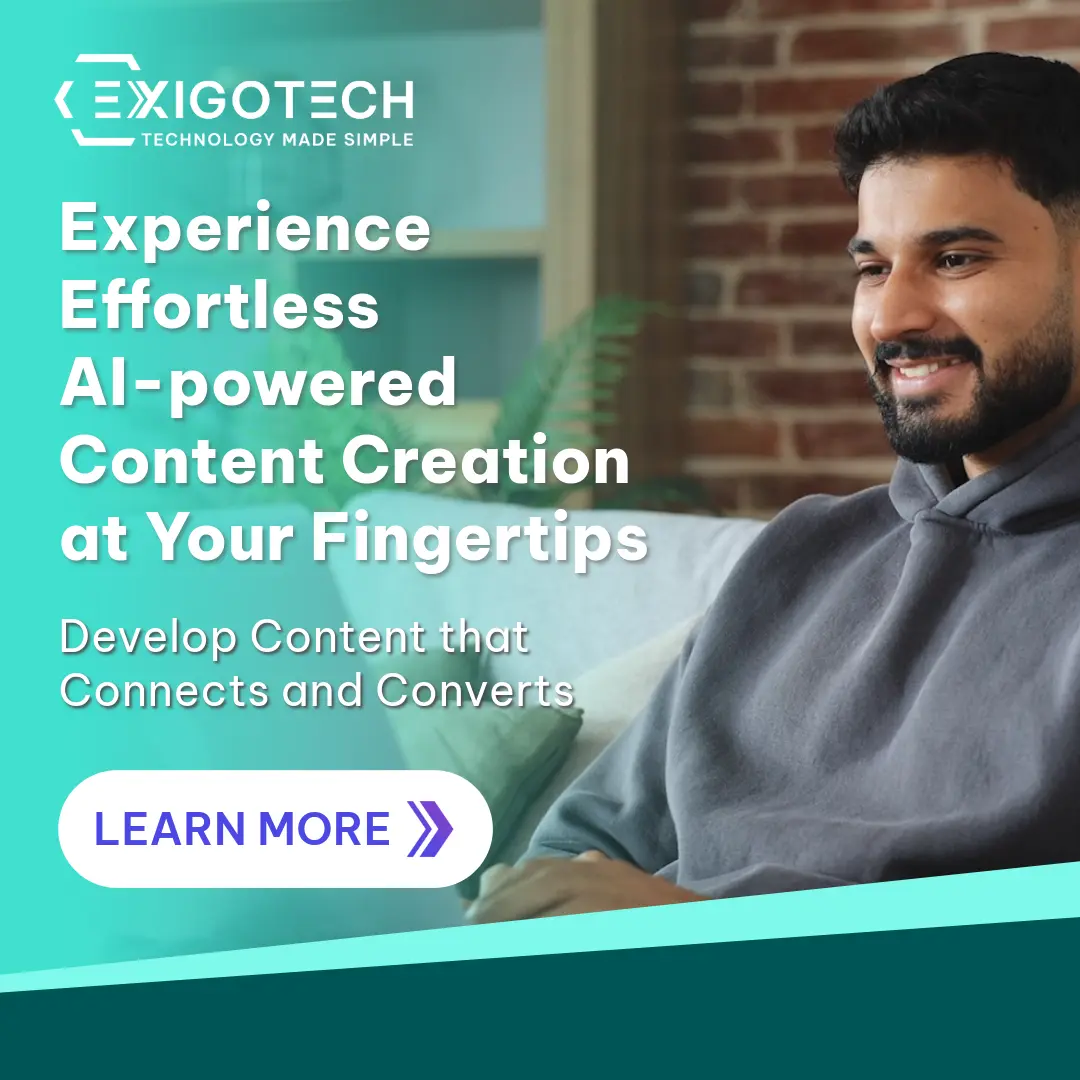 AI-Powered Content Creator Tool by Exigo Tech