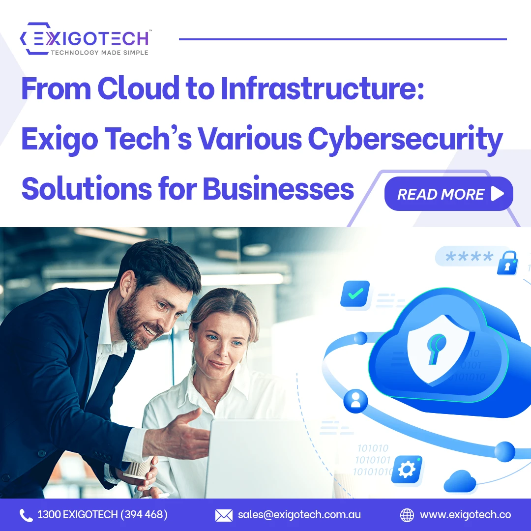 Cybersecurity Solutions for Businesses | Exigo Tech