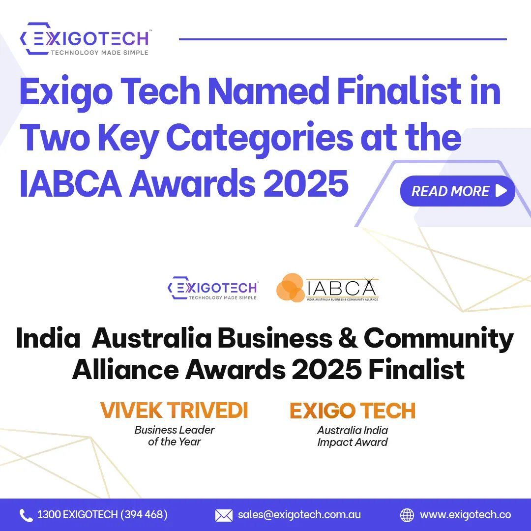Exigo Tech Named Finalist at IABCA 2025