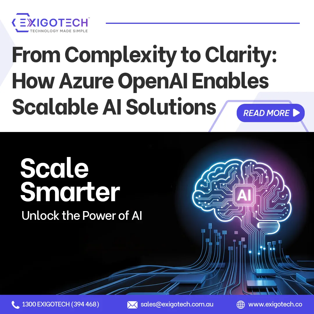 Scalable AI with Azure OpenAI - Exigo Tech