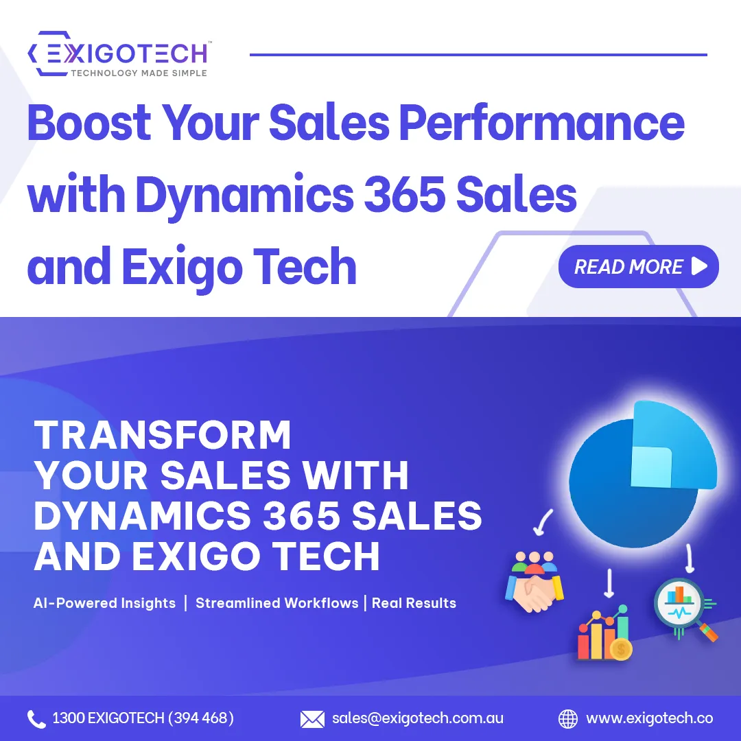 Boost Sales Performance with Dynamics 365 Sales | Exigo Tech