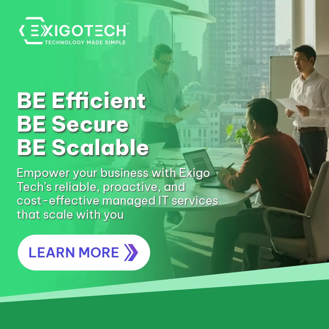 Managed IT Services for Scalable Growth | Exigo Tech