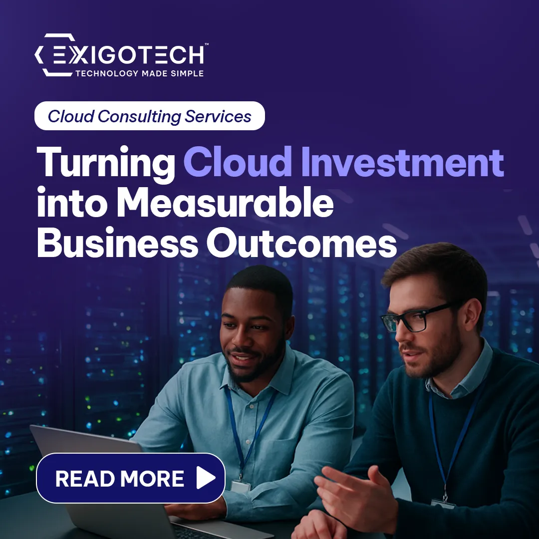 Cloud Consulting Services for Business Outcomes - Exigo Tech